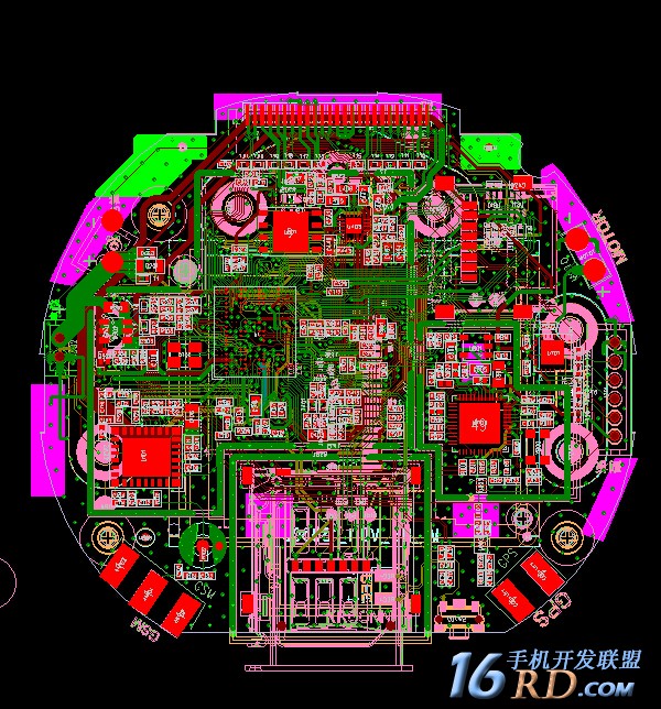 一款MT6260智能手表手机PCB+原理图-一牛网论坛