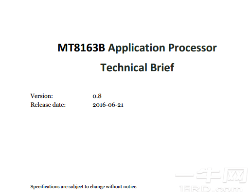 MT8163B_Technical_Brief_v0.8.20160621-一牛网论坛