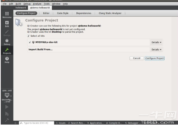 米尔i.MX6UL开发板Linux操作系统的QT应用开发-一牛网论坛