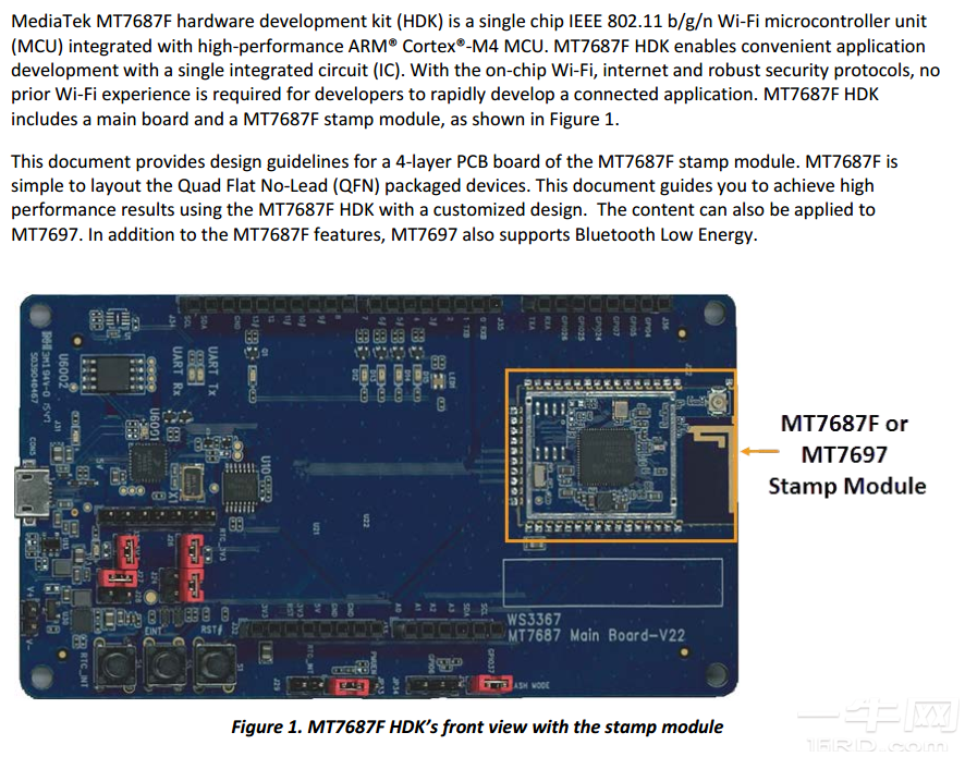 MT7687F_and_MT7697_HDK_V3.0_Stamp_Module_Layout_Guide-一牛网论坛