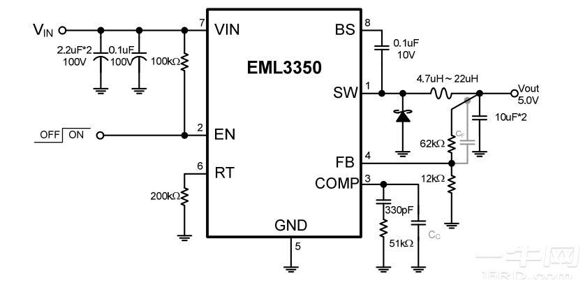 1.5A，60V，1.5MHz DC/DC降压芯片（完美替代MP4560）-一牛网论坛
