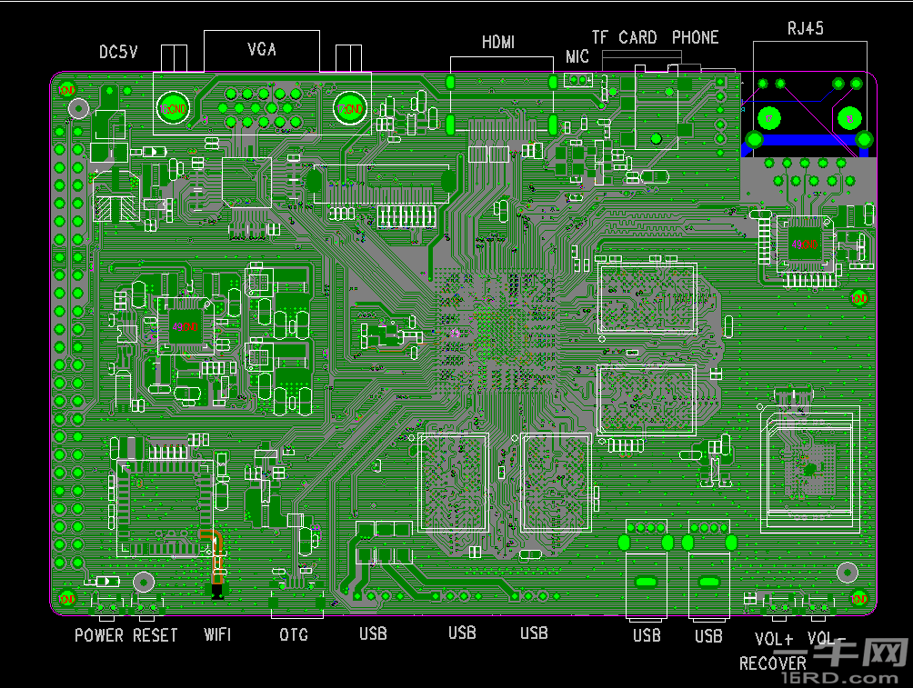 RK3288原理图及PCB（一一对应） PADS9.5及以上打开_-一牛网论坛