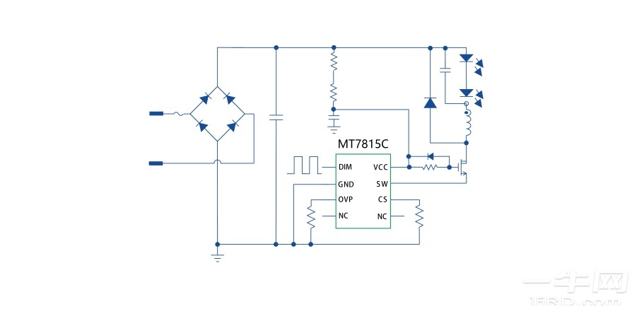 MT7815C非隔离/PWM/高精度LED恒流驱动芯片-一牛网论坛