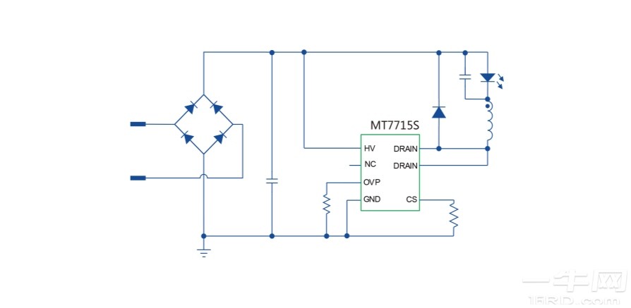 MT7715S非隔离AC-DC/精度LED恒流驱动芯片-一牛网论坛