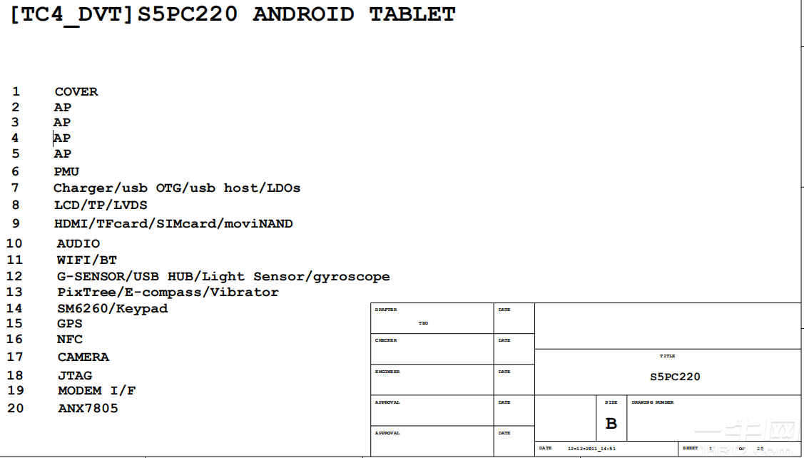 三星exynos4412 TC4开发板原理图参考资料-一牛网论坛