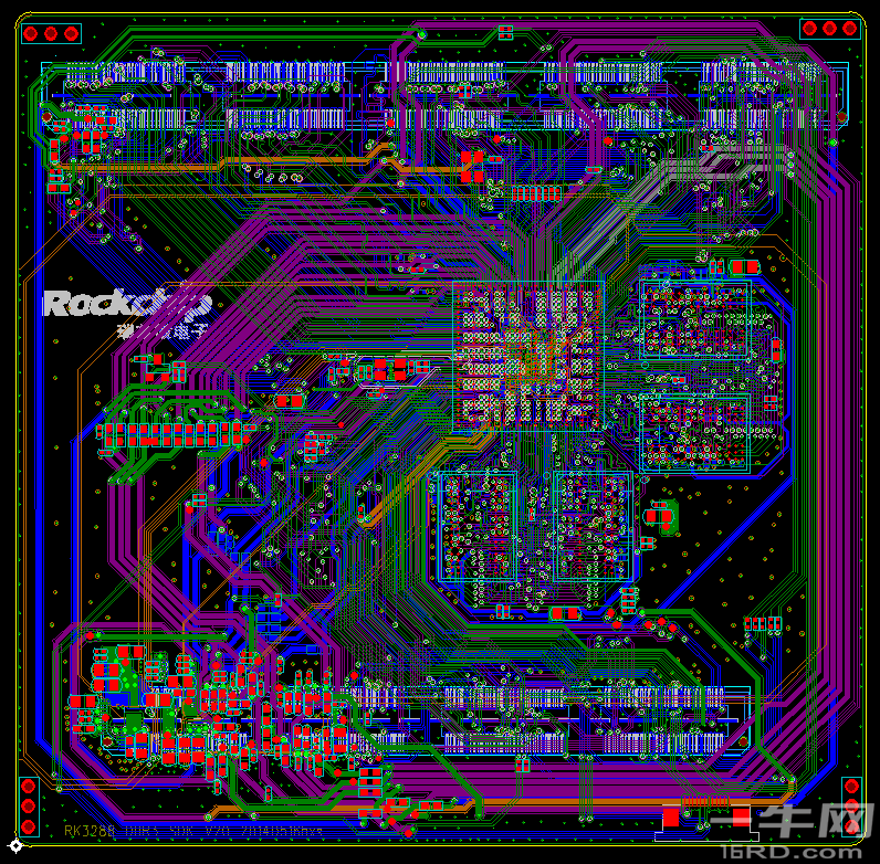 RK3288资料（官方核心板原理图pcb和ddr走线）-一牛网论坛