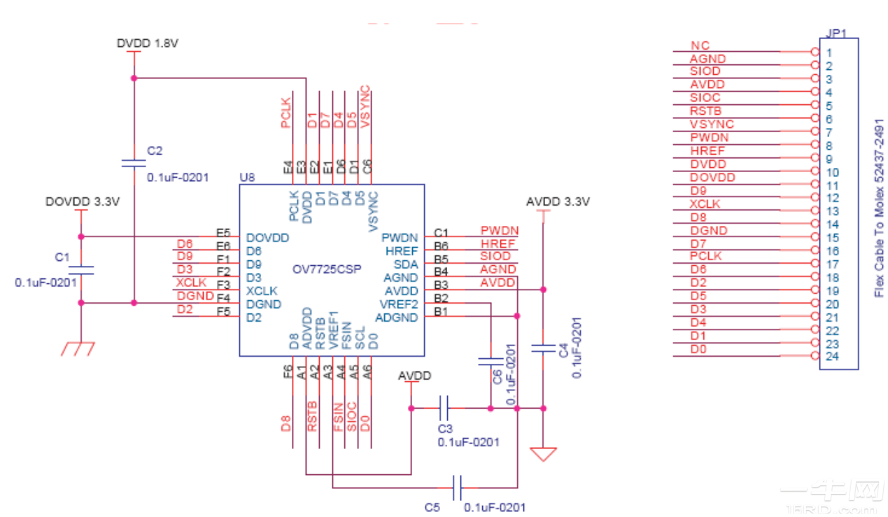 思比科OV7725相机模块硬件应用说明-一牛网论坛