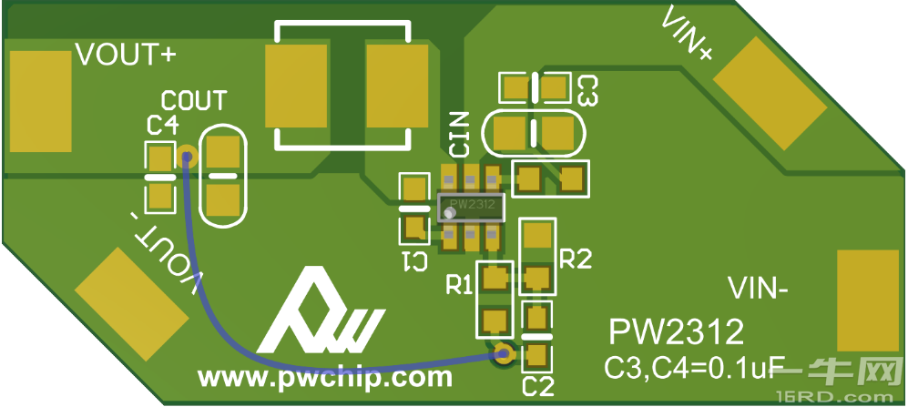PW2162,PW2312,PW2330,PW6206稳压芯片18V转5V,18V转3.3V.18V转3V,0.01A-3A输出-一牛网论坛