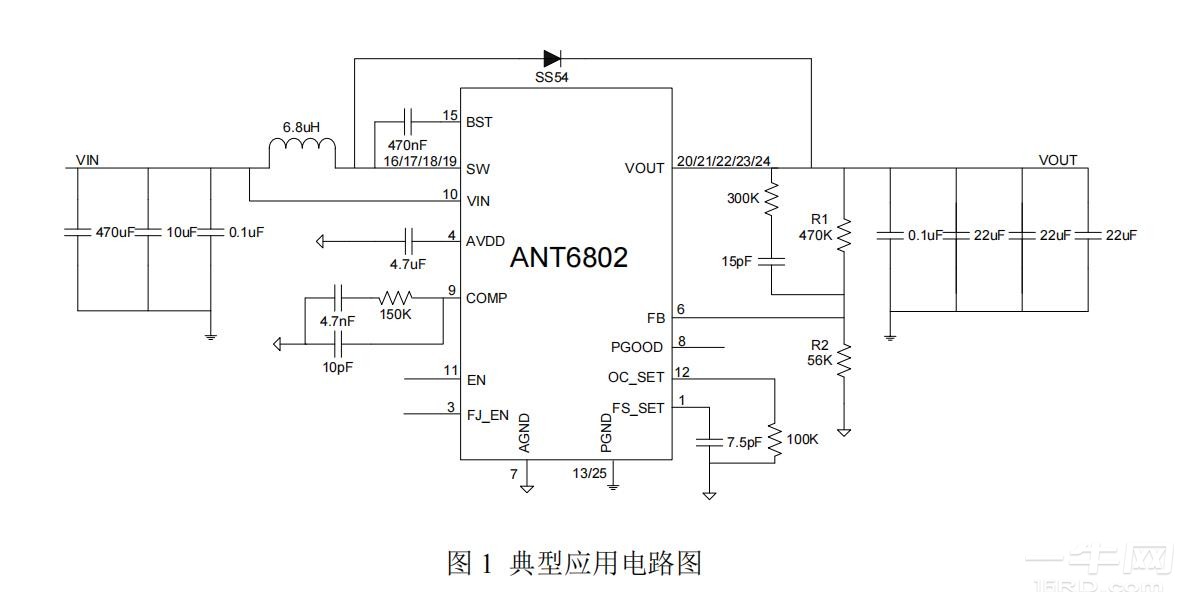 安耐科ANT6802同步高效升压芯片datasheet-一牛网论坛