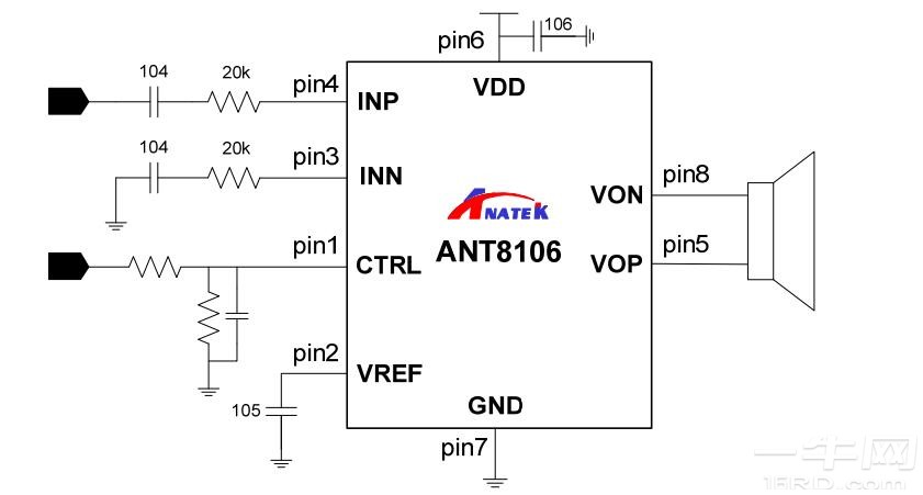 ANT8106单声道D类音频功放datasheet-一牛网论坛