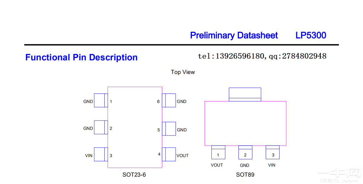 LP5300过流过压保护芯片6V2A，输入电压3-36V，可完全替代WS3202-一牛网论坛