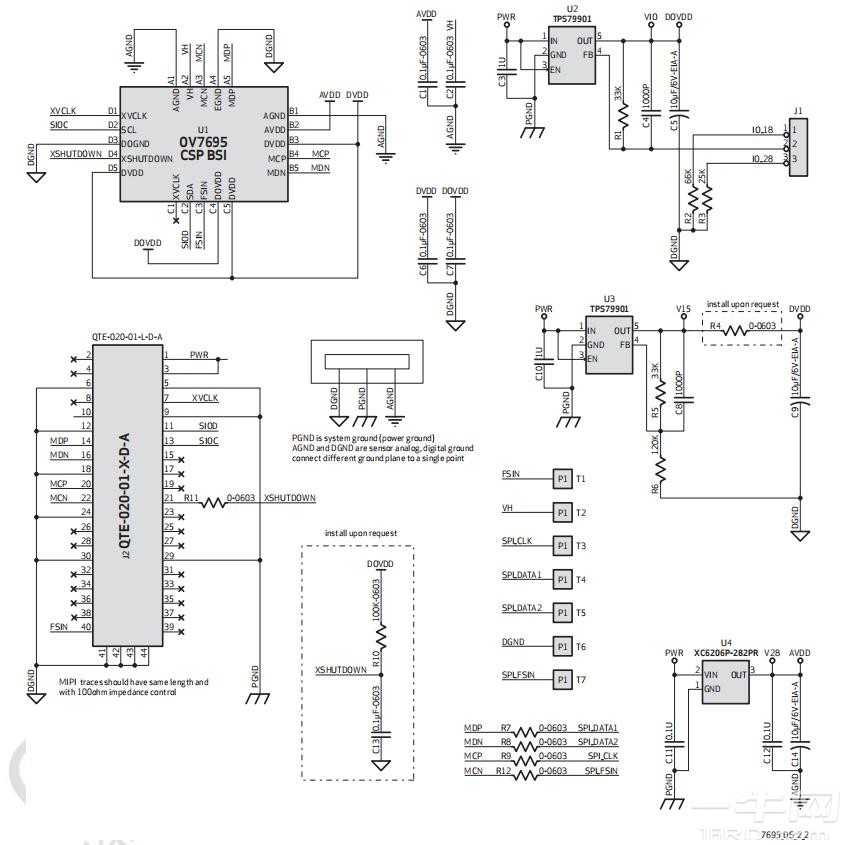 OmniVision OV7695 1/13"CMOS VGA(640*480)图像传感器datasheet-一牛网论坛