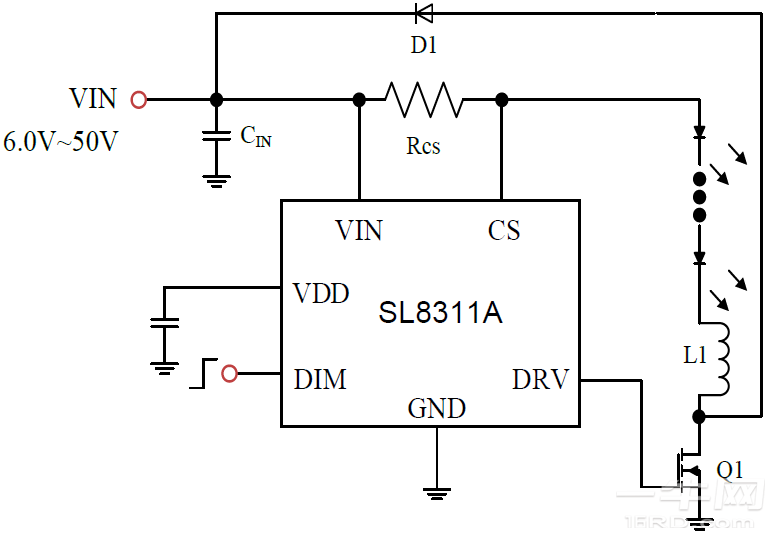 60V降压型LED恒流驱动器 优势替代亚瑟莱特AX2024-一牛网论坛