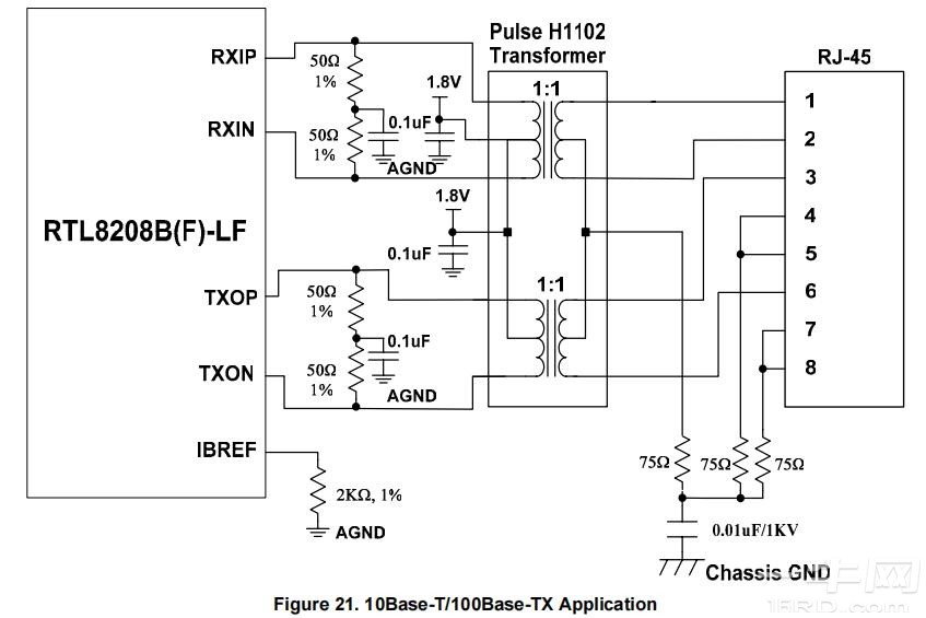 瑞昱RTL8208B-LF/RTL8208BF-LF 10/100BASE-TX/FX PHY收发器datasheet-一牛网论坛