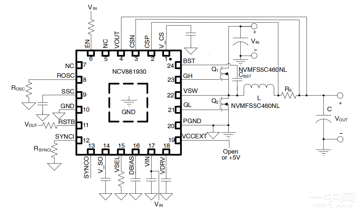 安森美Camera NCV881930 410 kHz汽车同步降压控制器datasheet-一牛网论坛