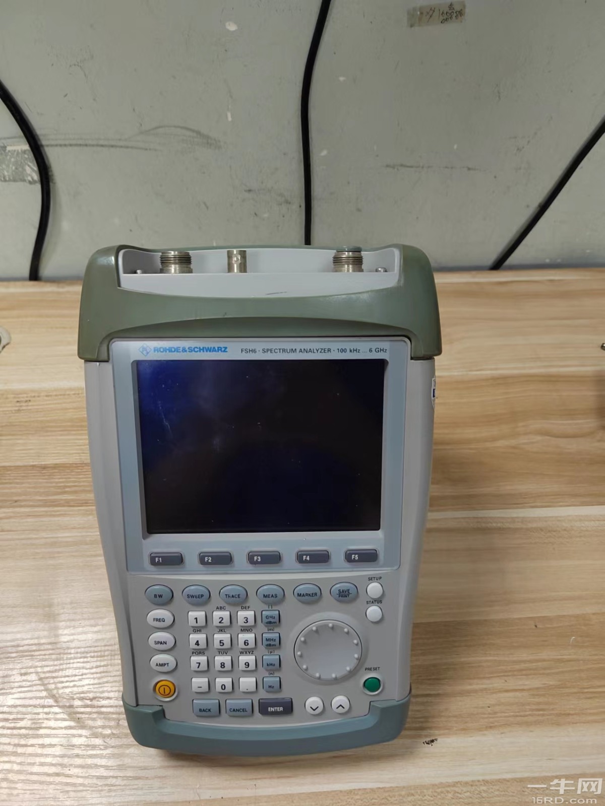 罗德与施瓦茨FSH6手持式频谱分析仪6GHz-一牛网论坛