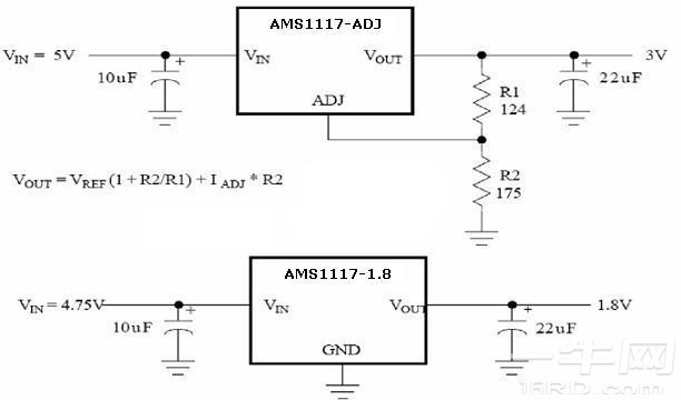 AMS1117 1A 可调/固定低压差线性稳压器datasheet-一牛网论坛