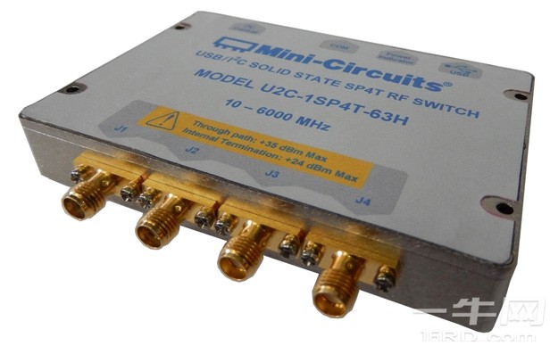 MiniCircuits USB/I2C RF SP4T开关 50Ω 2至6000MHz datasheet-一牛网论坛