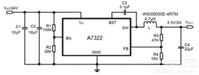 创瑞科技A7322 DC-DC转换器(降压)28V 2A 500kHZ datasheet-一牛网论坛