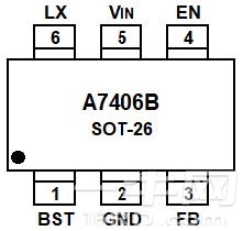 创瑞科技A7406B DC-DC 转换器(降压)45V 1.6MHz 600mA异步datasheet-一牛网论坛