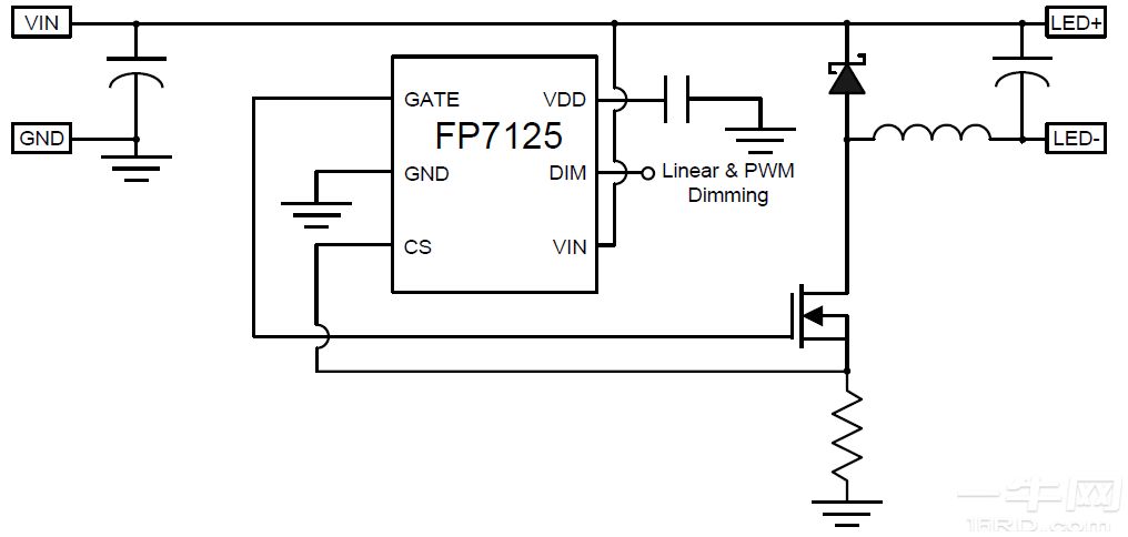FP7125具有平均模式恒流控制的 LED 驱动器datasheet下载-一牛网论坛