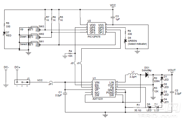 AnalogicTech AAT1231 EVAL:白光LED背光应用升压DC-DC转换器datasheet-一牛网论坛