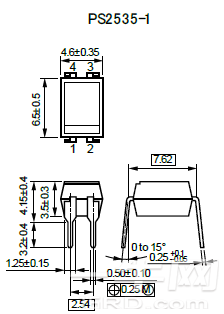 瑞萨PS2535-1 PS2535L-1光学耦合隔离器datasheet-一牛网论坛