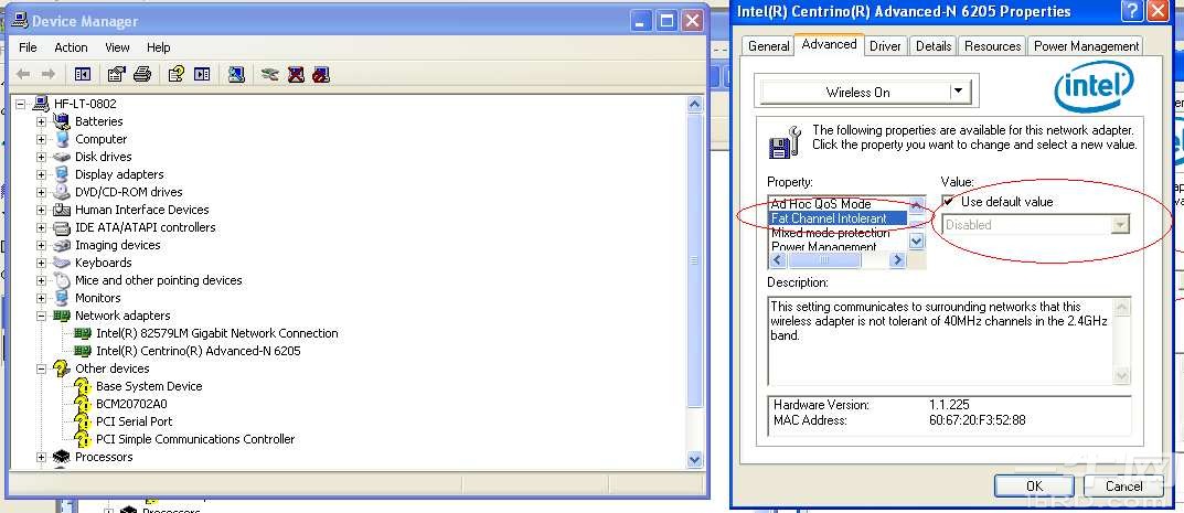 如何启用PC WiFi 40MHz-一牛网论坛