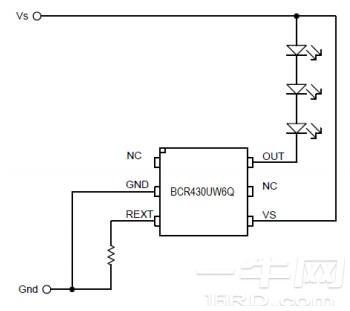 Diodes BCR430UW6Q SOT26低压差线性LED驱动器IC datasheet-一牛网论坛