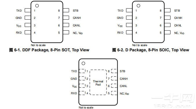 TI德州仪器TCAN1044A-Q1 TCAN1044AV-Q1汽车类CAN FD收发器-一牛网论坛