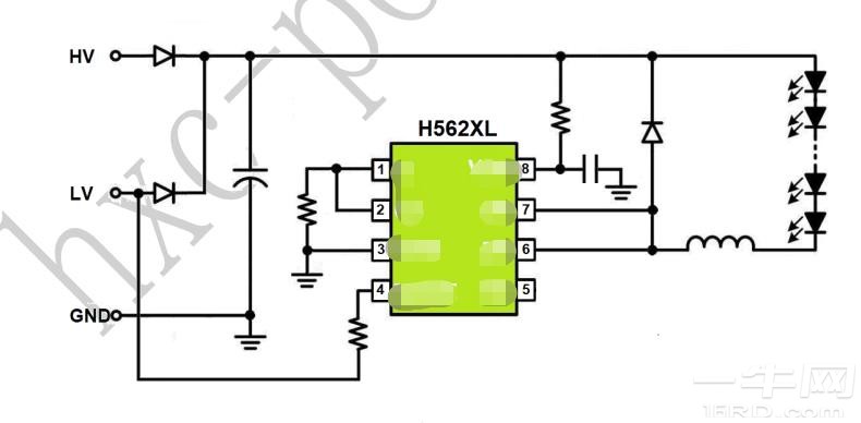 国产车灯ic芯片9V 12V 24V 48V 60V 90V 外围简单 原厂芯片H5628L-一牛网论坛