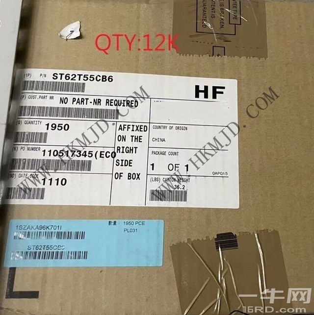 供应单片机 ST62T55CB6 8位微控制器-MCU OTP EPROM 4K SPI-一牛网论坛