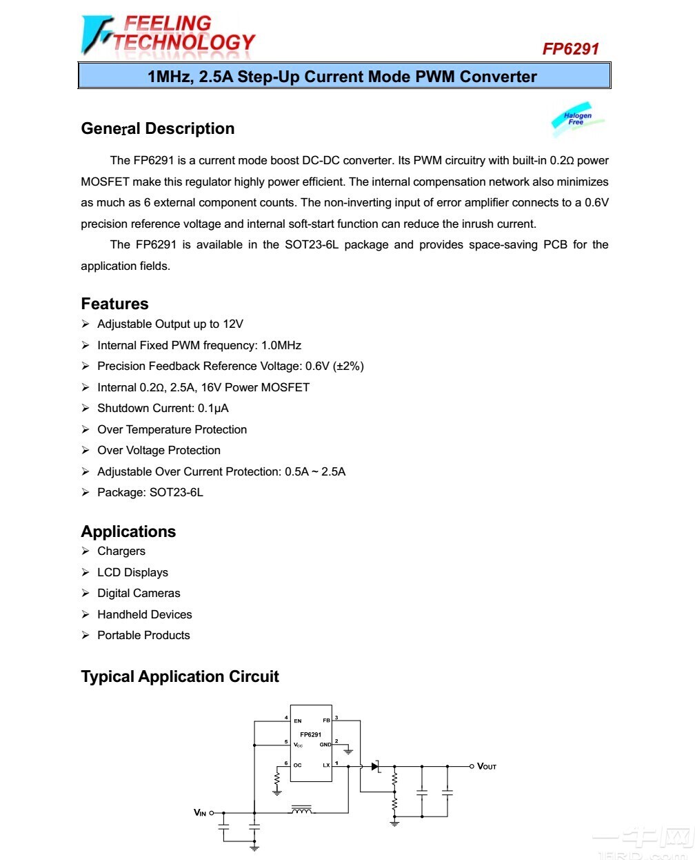 锂电池升压5V1A，带限流，最高升压12V-FP6291-一牛网论坛