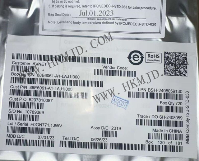 MARVELL以太网交换机（88E6061-A1-LAJ1I000）6 端口 100Mbps 128 引脚 PQFP-一牛网论坛