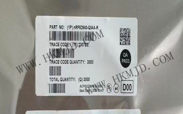 蓝牙5.4 SoC NRF52840-QIAA 支持低功耗蓝牙、蓝牙mesh、NFC、Thread和Zigbee-一牛网论坛