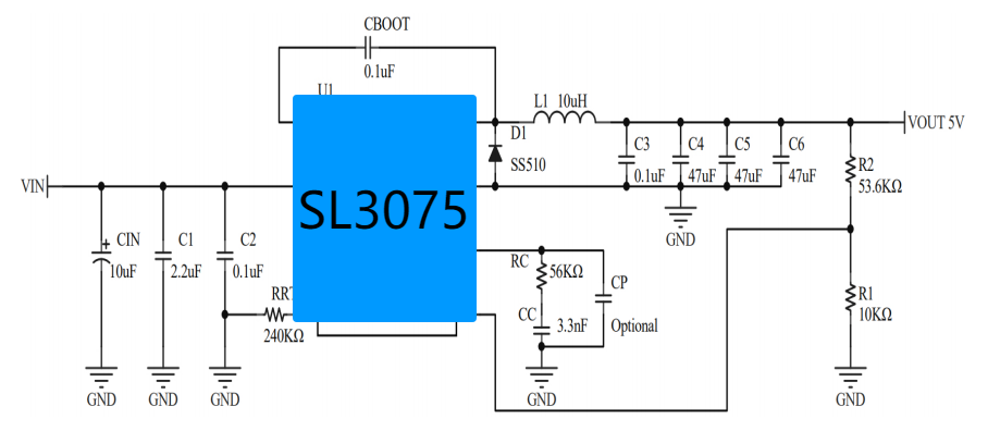 国产60V/5A同步降压芯片SL3075替换RT6365全方案解析-一牛网论坛