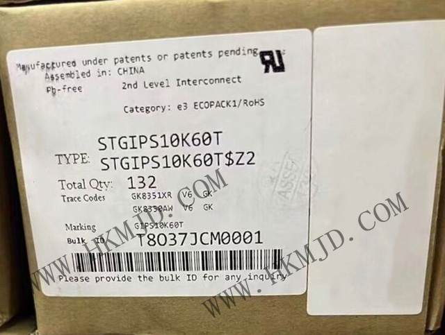 意法半导体 STGIPS10K60T（SLLIMM™ 智能电源模块）STGAP2SCMTR（隔离式栅极驱动器）-一牛网论坛