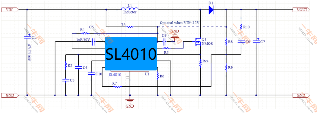 SL4010升压IC实现5V至9V/12V/24V高效升压方案最大支持10A电流-一牛网论坛