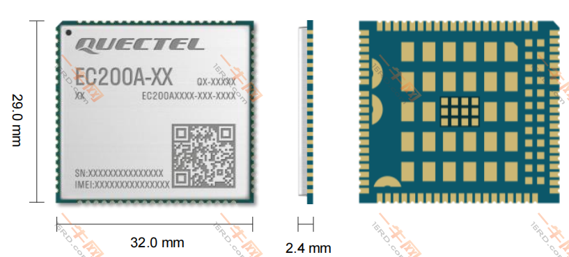 Quectel EC200A 系列 物联网首选 LTE Cat 4 模块 datasheet-一牛网论坛